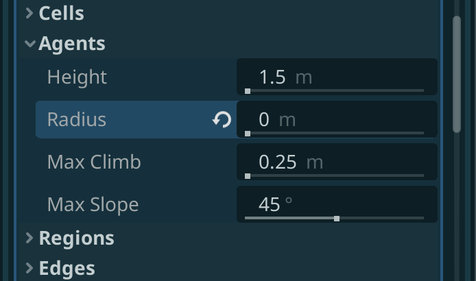 `GridMap`: Attempted to merge a navigation mesh triangle edge with another already-merged edge ...