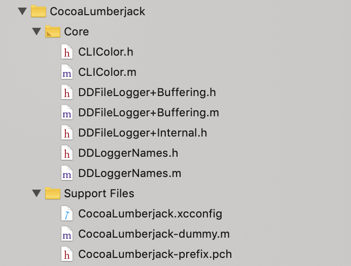 'CocoaLumberjack/CocoaLumberjack.h' file not found, in file included from DDFileLogger+Buffering ...