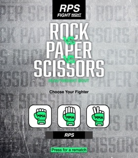 GitHub - MannyLerma/rock-paper-scissors-v2: Redesign of a rock, paper ...