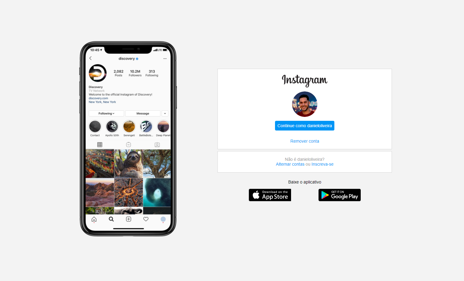 GitHub - danielhurtz/Clone-login-instagram: Projeto reconstroi pagina ...