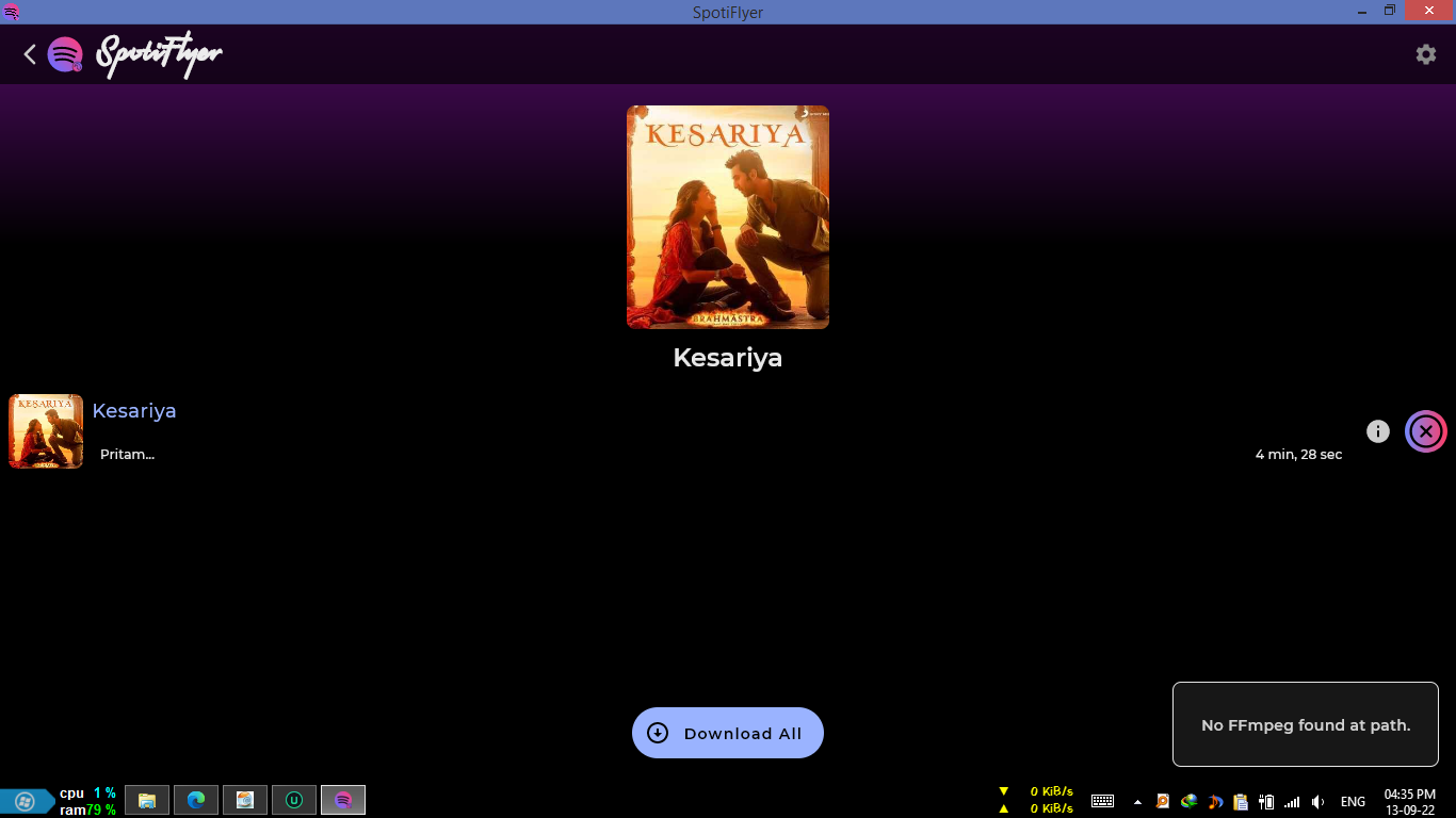 [BUG] : · Issue #1729 · Shabinder/SpotiFlyer · GitHub