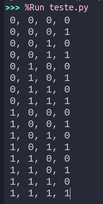 GitHub - matheusmendoim/tabela_numeros_binarios: Tabela 4x4 de Números ...