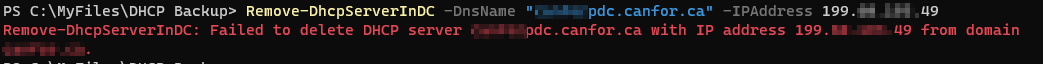 Get-DhcpServerInDC Returns a DNS Alias as an authorized DHCP server · Issue #18365 · PowerShell ...