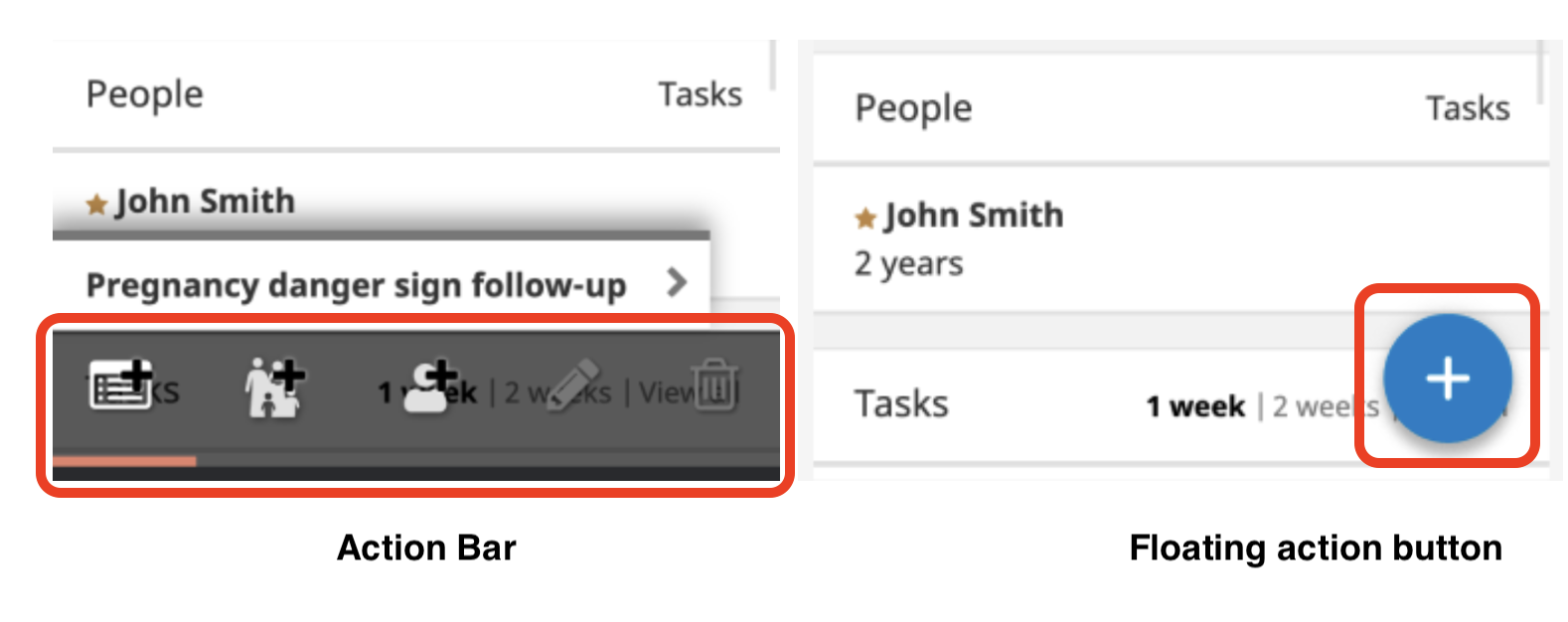 Move additive actions from the Action Bar to Floating Action Button ...