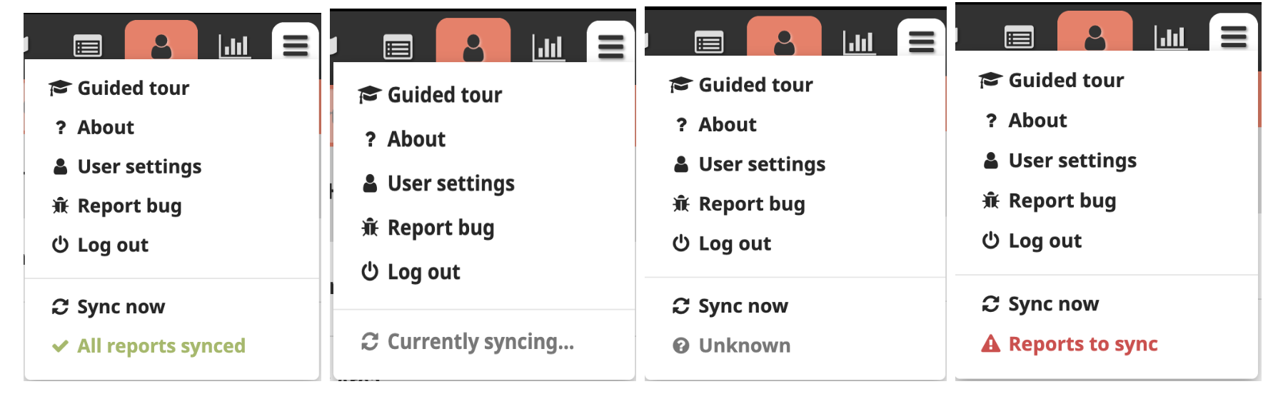 Improve sync status UI · Issue #3977 · medic/cht-core · GitHub