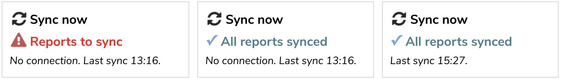 Improve sync status UI · Issue #3977 · medic/cht-core · GitHub