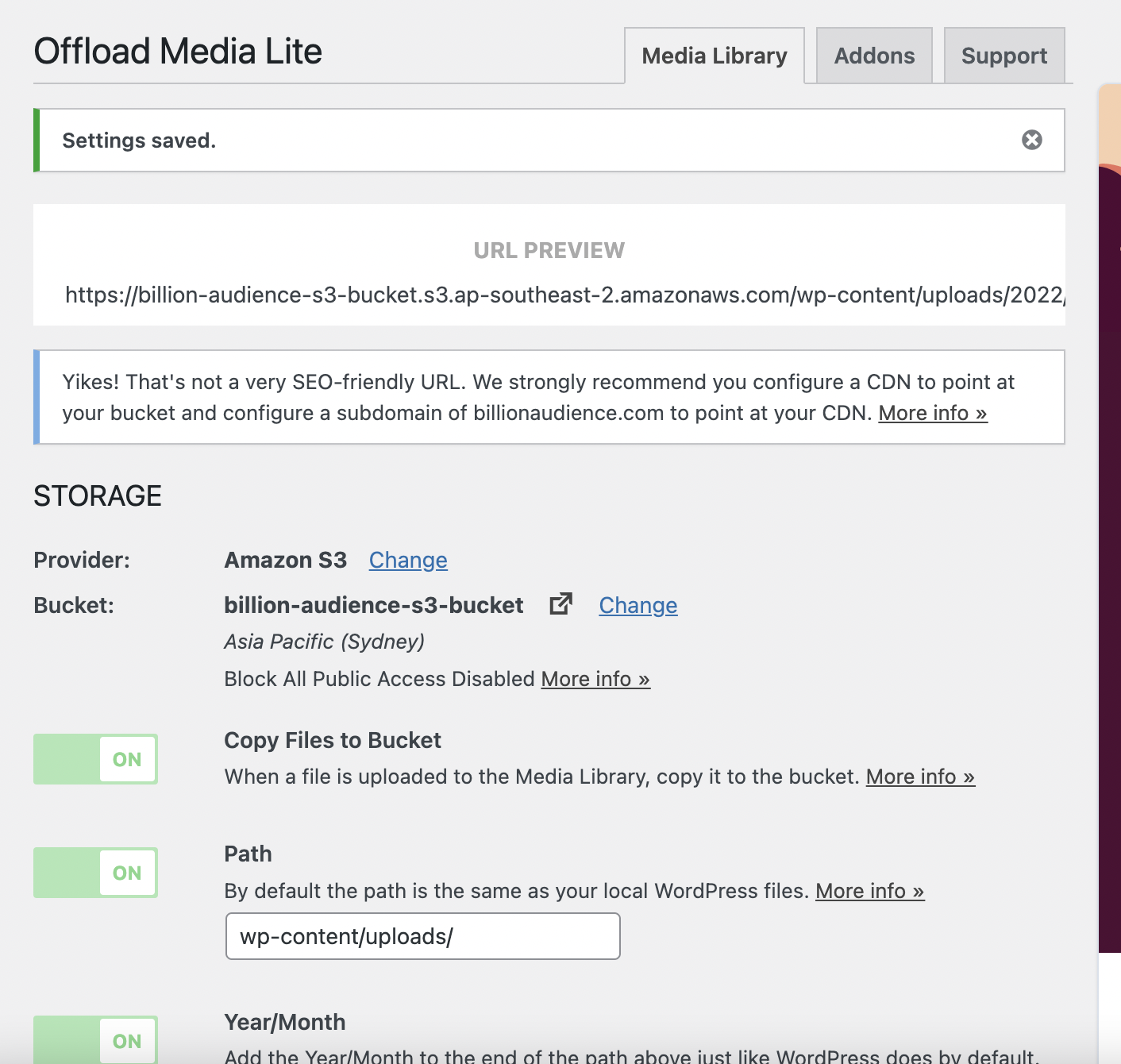 Bug: Error fetching buckets — Error executing "ListBuckets" on "https://s3.amazonaws.com ...