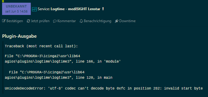 users: UnicodeDecodeError: 'utf-8' codec can't decode byte 0x81 in position 25: invalid start ...