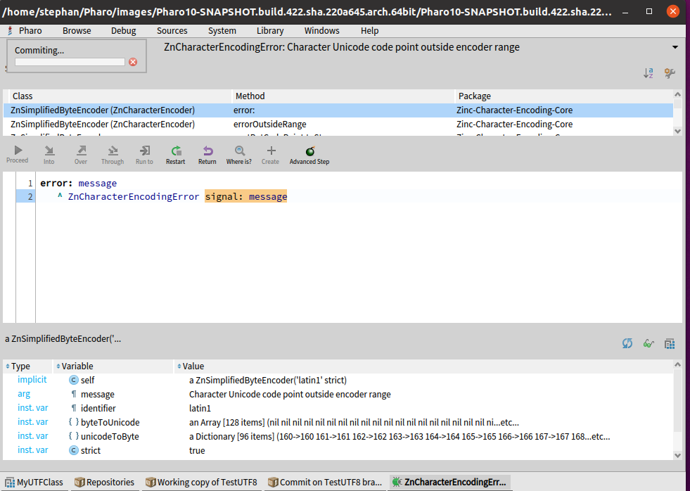 [Iceberg] commit message is not encoded as UTF8 · Issue #10781 · pharo-project/pharo · GitHub