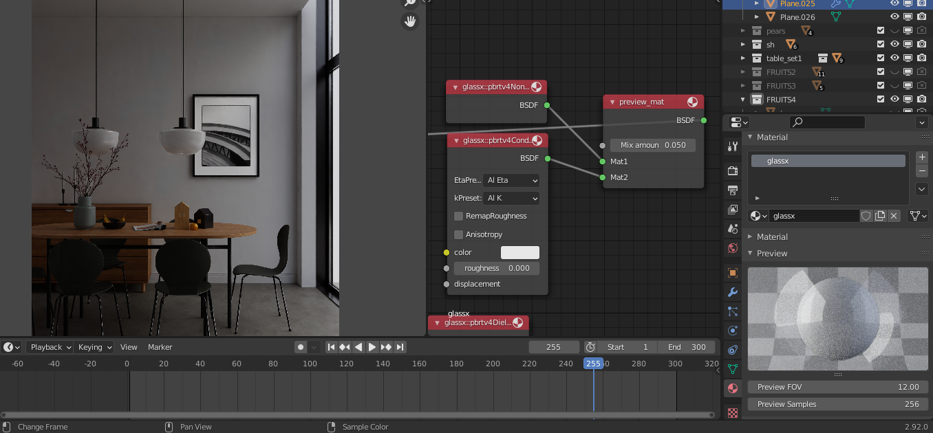 Interface material blocks direct lighting (kind of) · Issue #271 · mmp/pbrt-v4 · GitHub