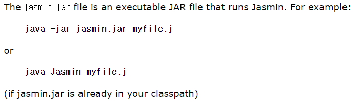 jasmin 실행방법 공유합니다. · Issue #76 · CNUCOM/compilers_CNU_2022 · GitHub