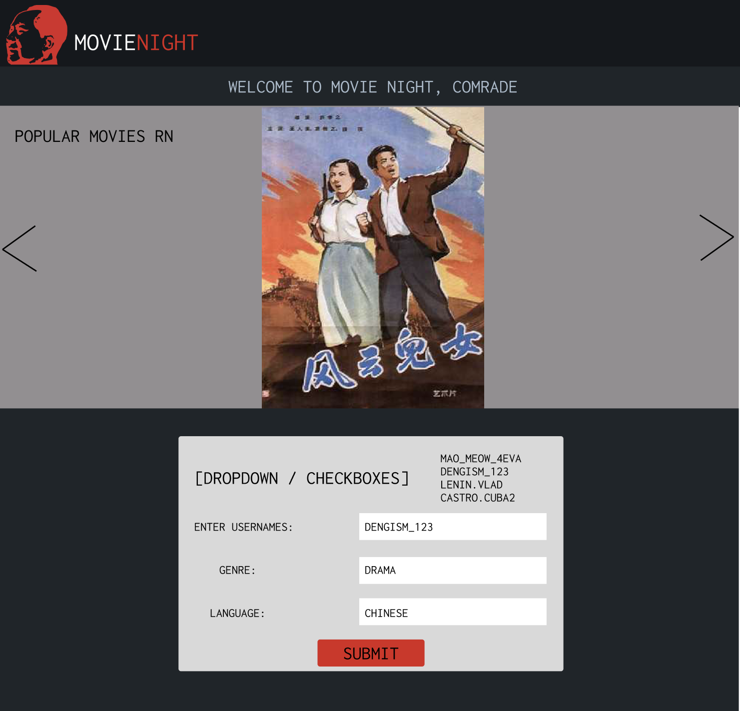 GitHub - choilina16/movie-night