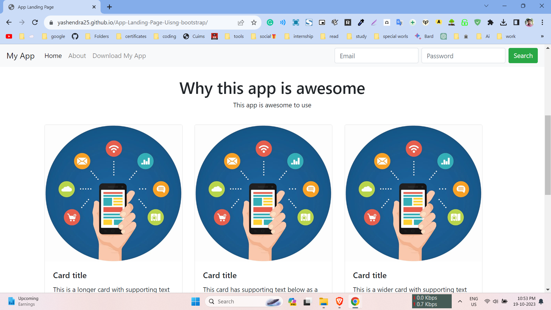 GitHub - Yashendra25/App-Landing-Page-Using-bootstrap