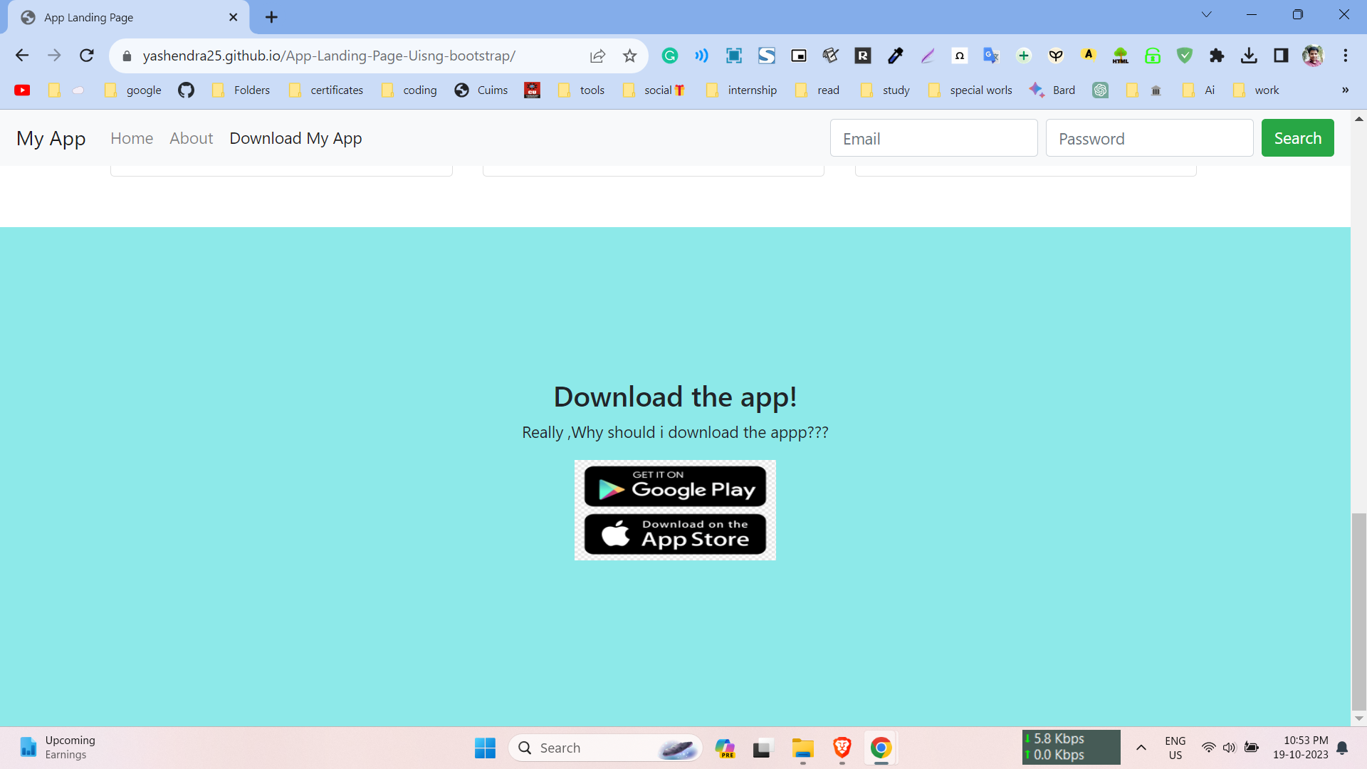 GitHub - Yashendra25/App-Landing-Page-Using-bootstrap