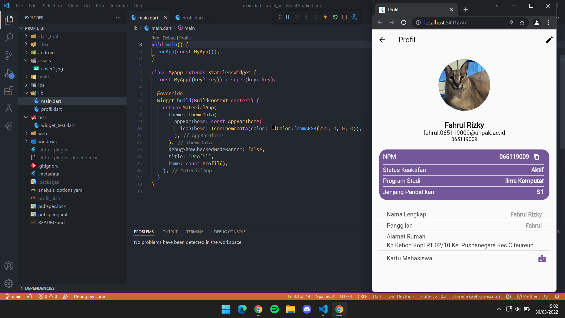 GitHub - Arch663/Profil_UI