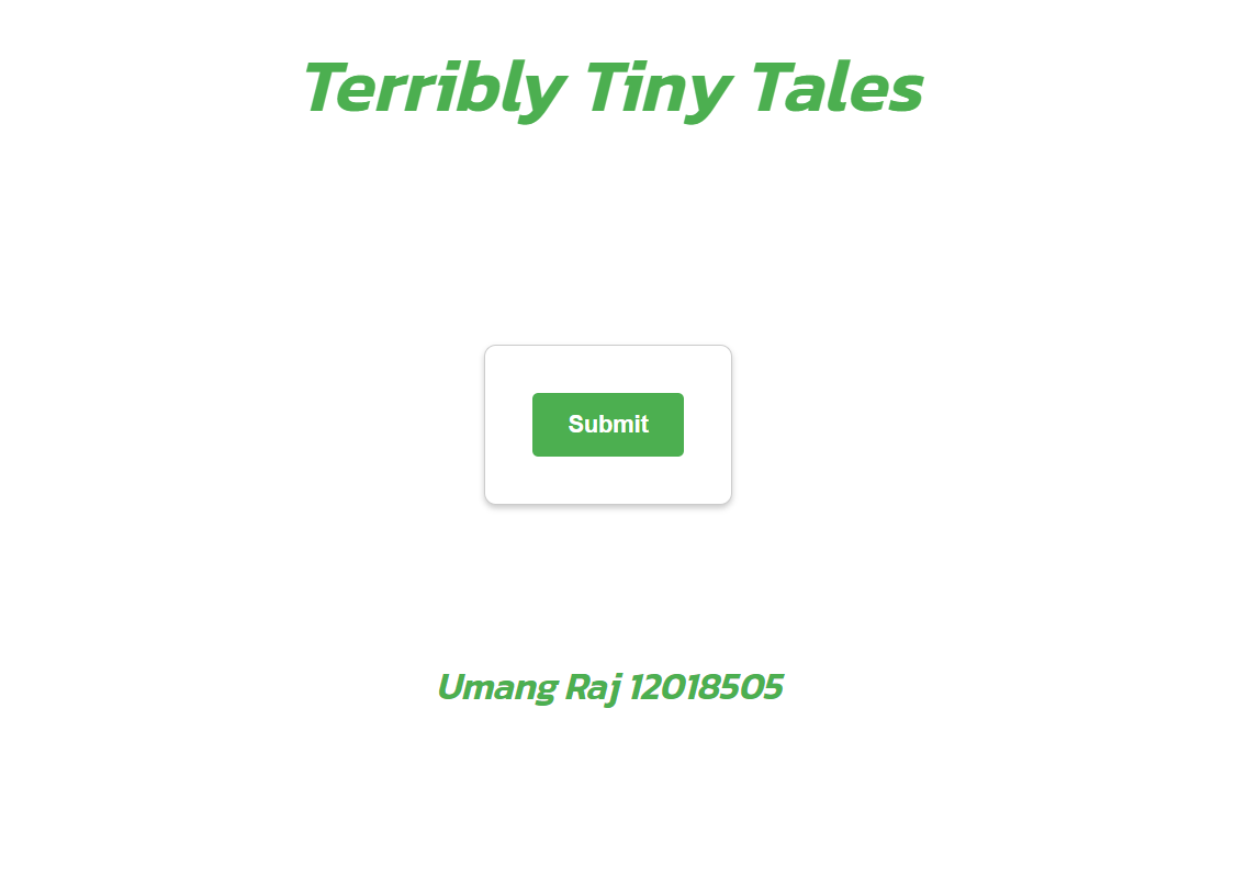 GitHub - Umang7725/Word-Frequency-Terribly-Tiny-Tales