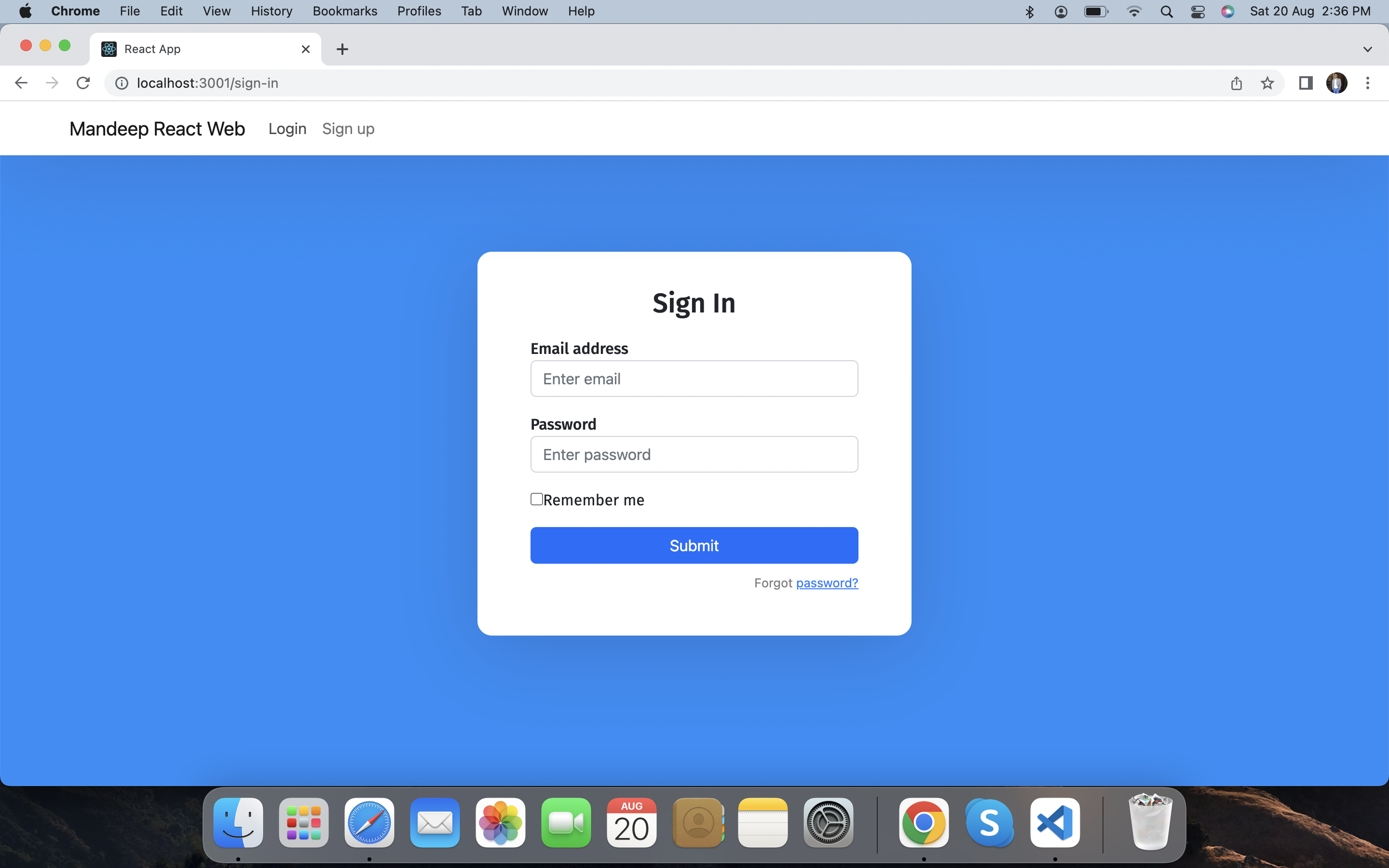 GitHub - Manjeetmalik1011/ReactWebApplicationAuthDemo: My first react web application with auth ...