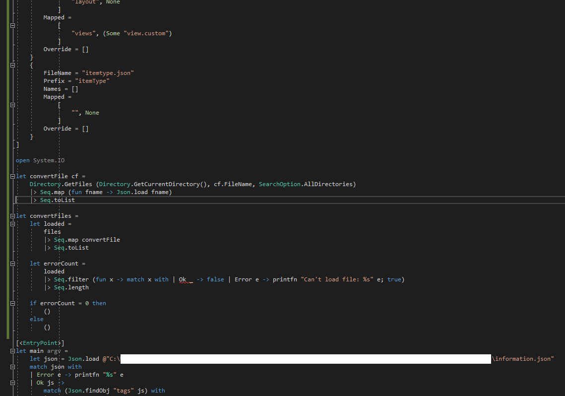 Odd random vertical line in Visual Studio · Issue #4266 · dotnet/fsharp · GitHub