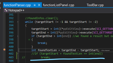 Function List bash parser parse wrongly if file's EOL is UNIX · Issue #9019 · notepad-plus-plus ...