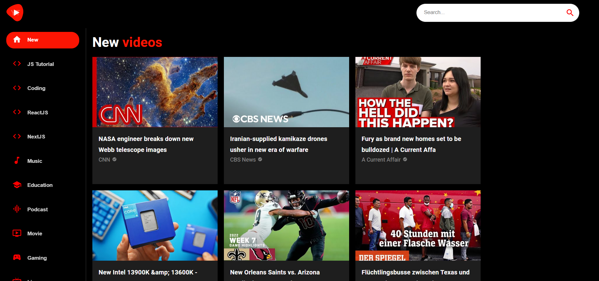 GitHub - SachinMaurya01/Youtube-Clone