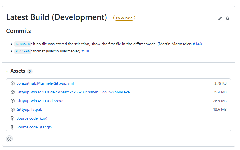 Windows 64 build artifacts · Issue #158 · Murmele/Gittyup · GitHub