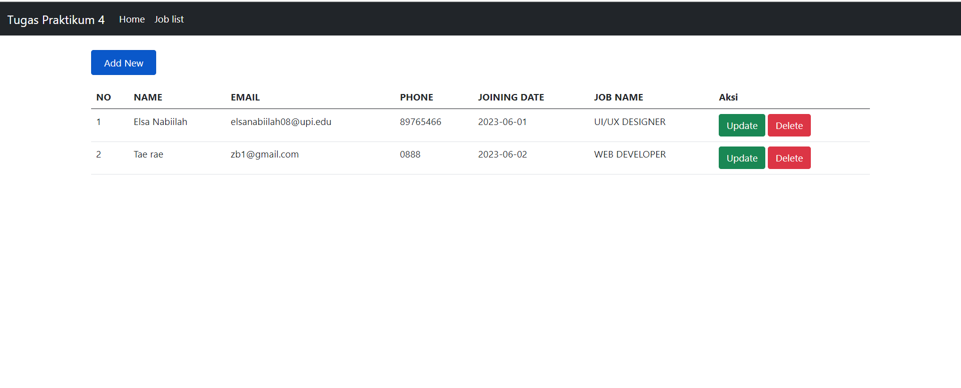 GitHub - elsaa08/TP4DPBO2023C2: Tugas Praktikum 4 DPBO