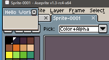 Scripting Problem: Dialog.bounds doesn't work as expected · Issue #3898 · aseprite/aseprite · GitHub