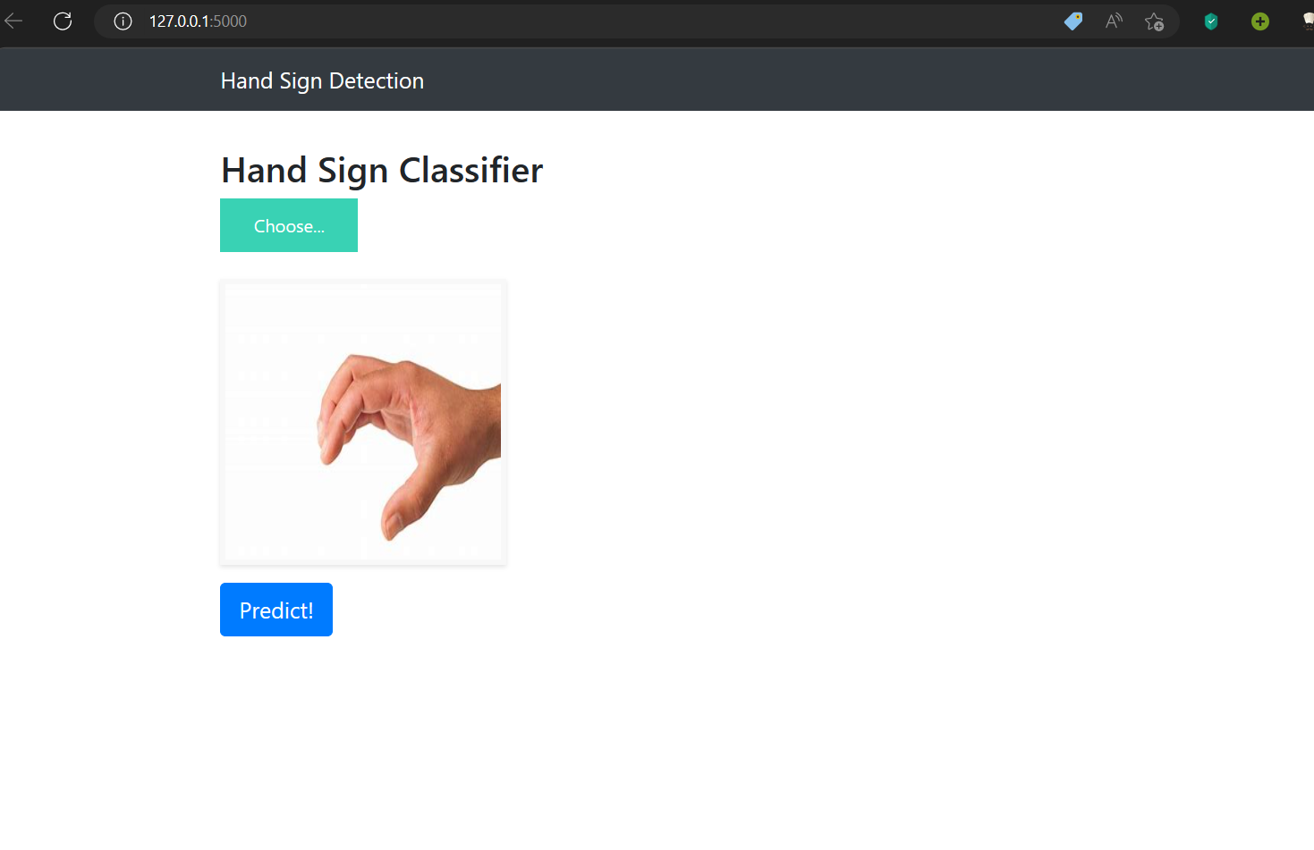 Github Ribhavkhannahandsigndetection Real Time Hand Sign Detection Built From Scratch With