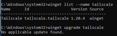 Support winget release channel officially · Issue #4174 · tailscale/tailscale · GitHub