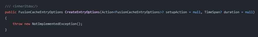 [BUG] NullFusionCache throws when setupAction is used · Issue #168 · ZiggyCreatures/FusionCache ...