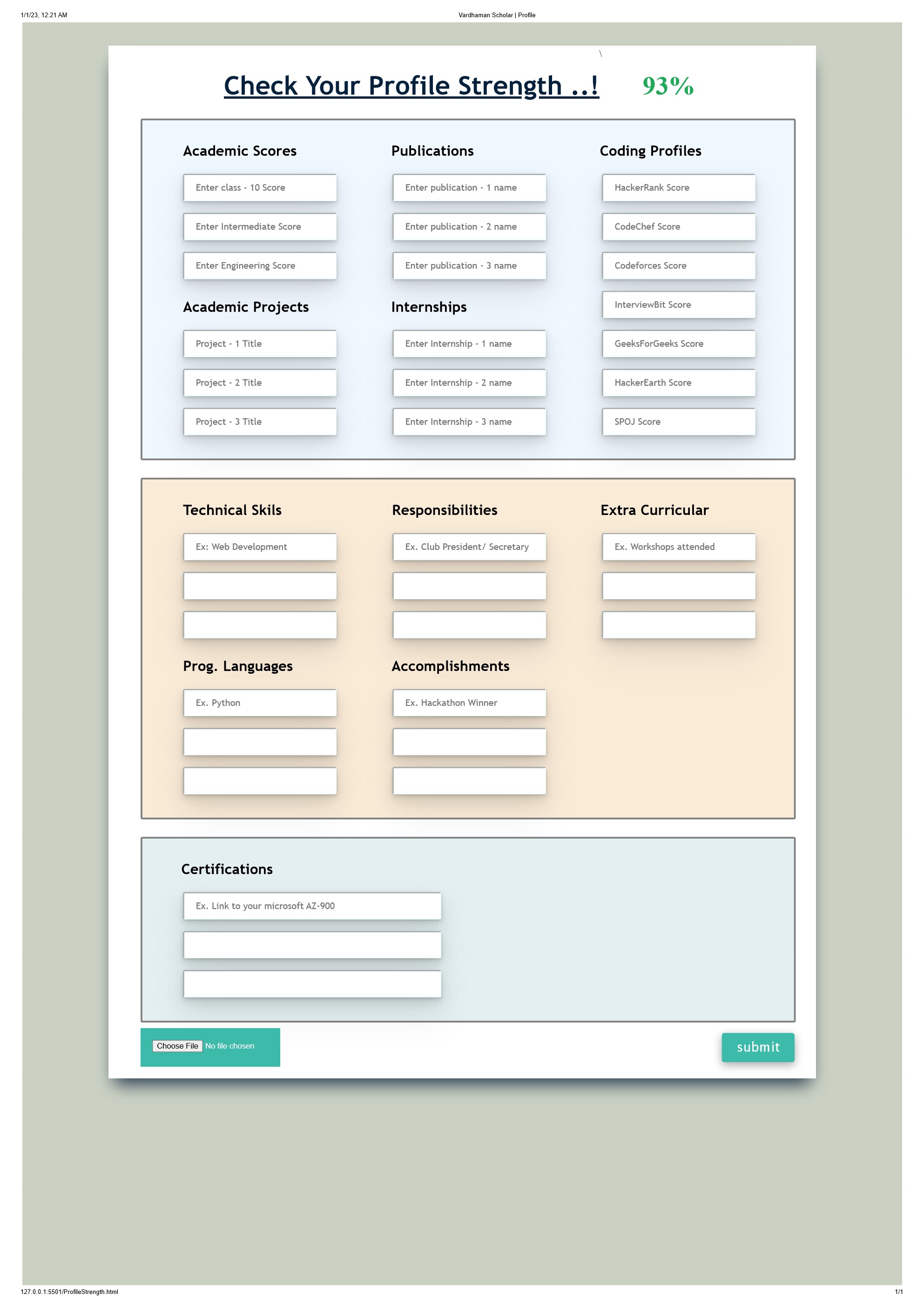 GitHub - VineethTron/vardhaman-scholar
