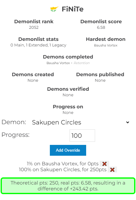 Pointercrate Records