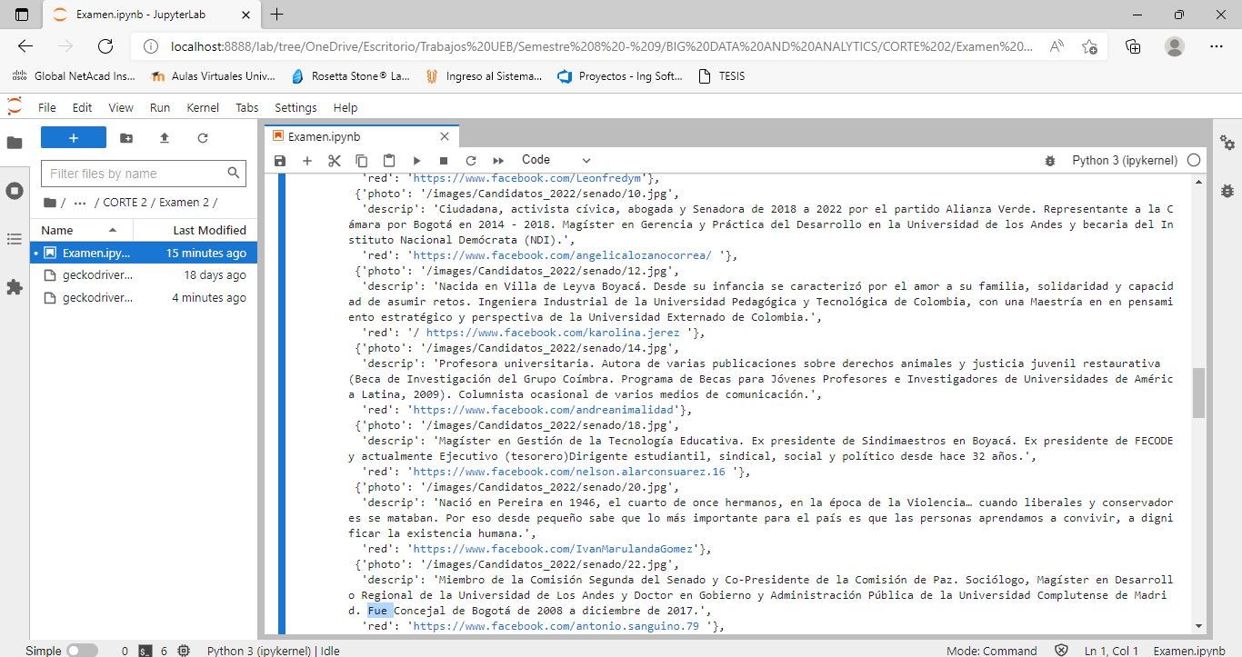 GitHub - Engomezc/Examen2