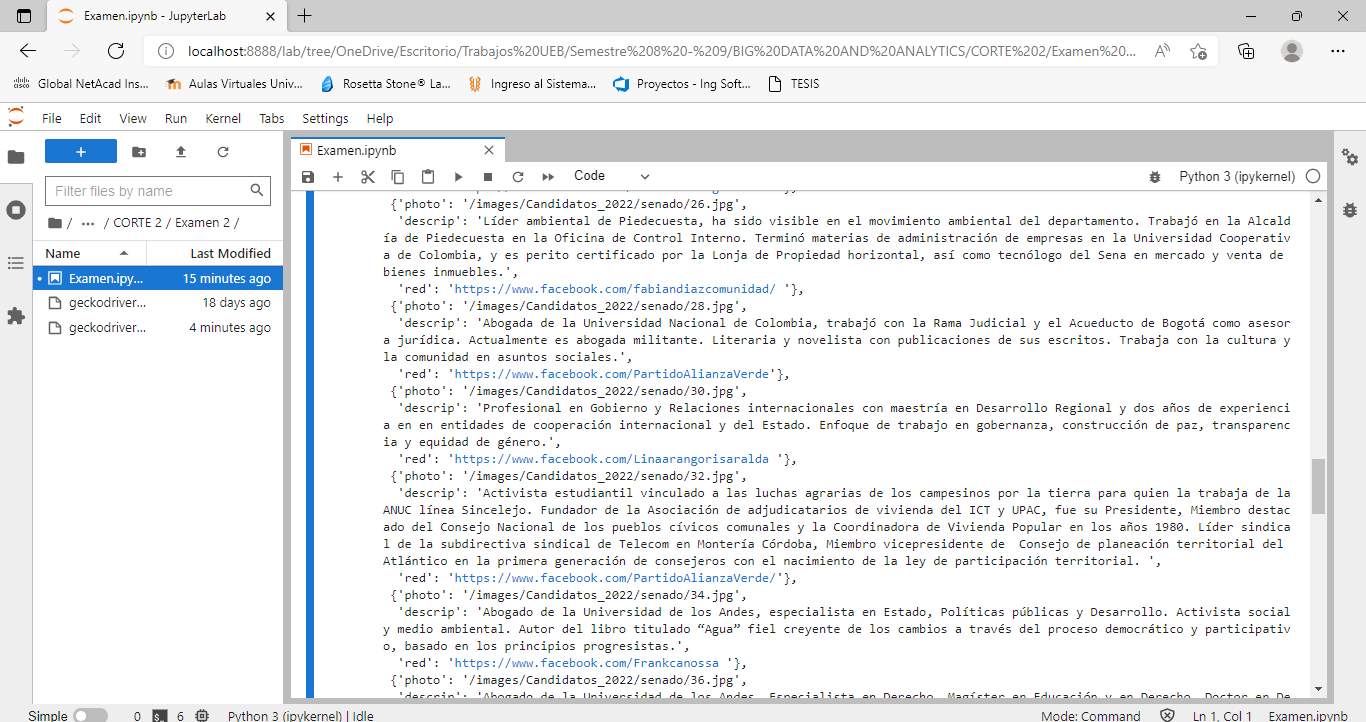 GitHub - Engomezc/Examen2