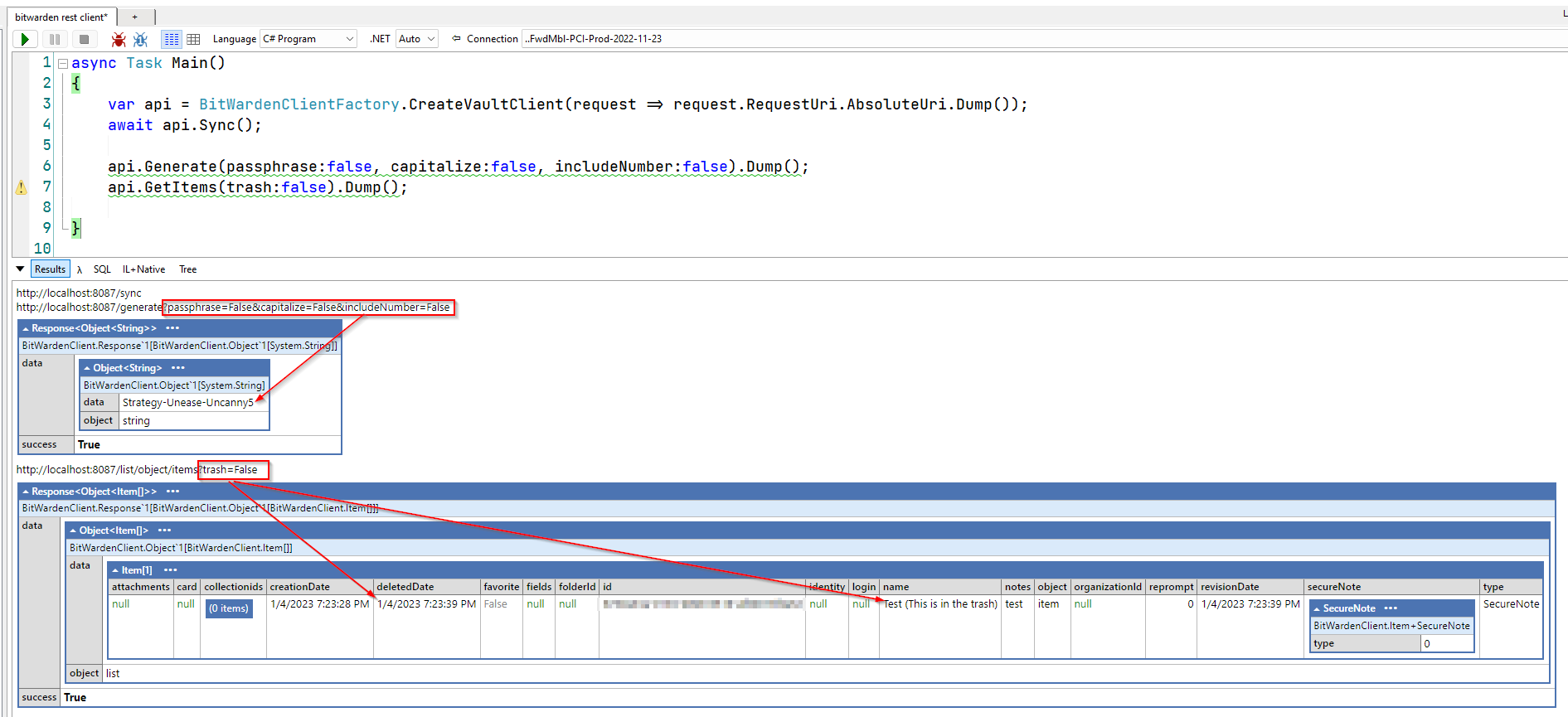 Vault HTTP API doesn't respect many boolean parameter values · Issue #4387 · bitwarden/clients ...