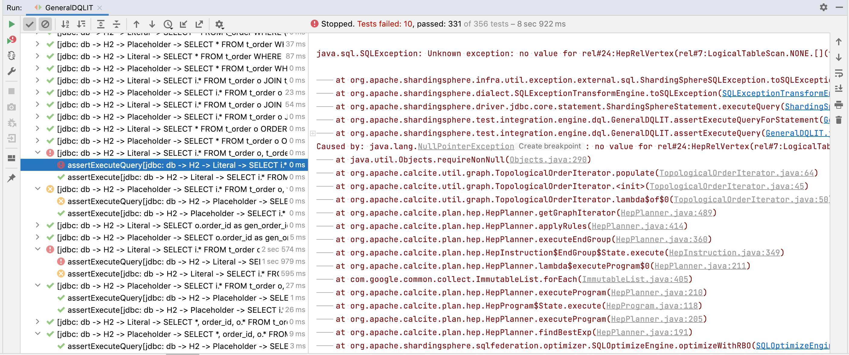 Integration Test General Dqlit Has Failed And The Error Is Different Everytime · Issue 22352