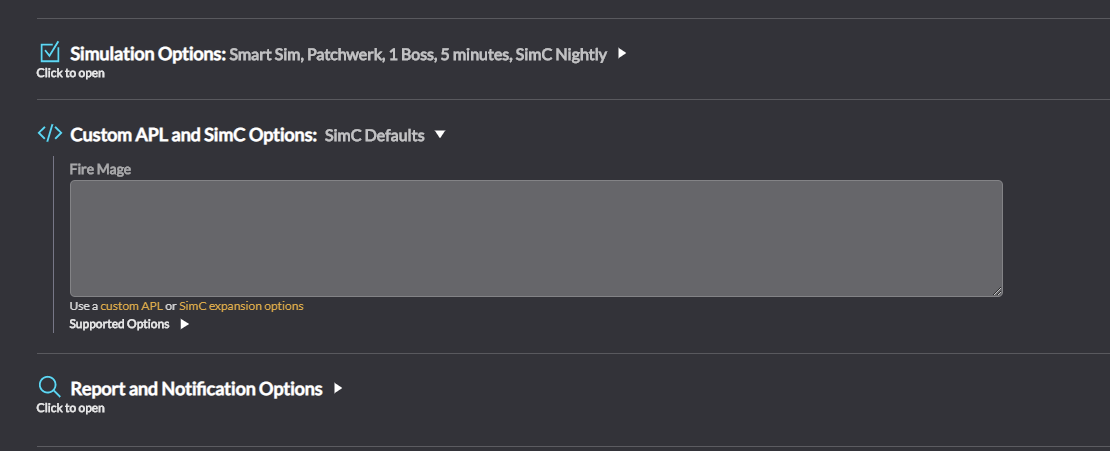 Thinks my simc is custom, can't use any of the features. Added in my /simc to the info. · Issue ...