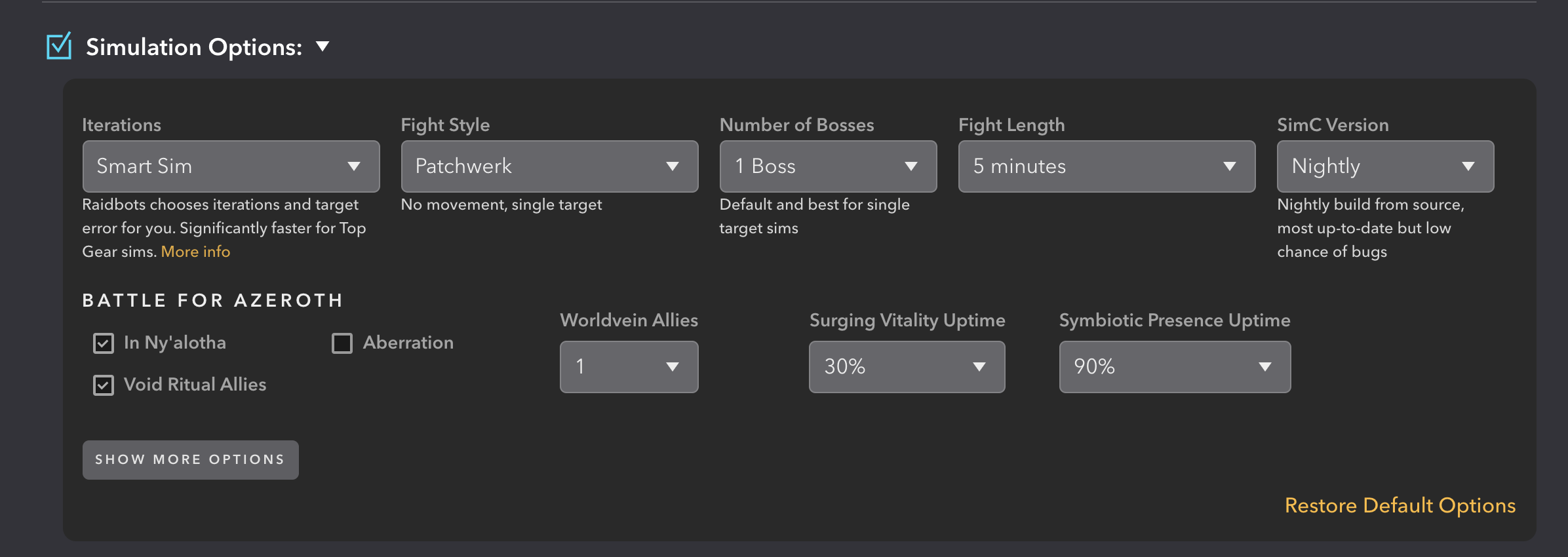 Surging Vitality I sims incorrectly · Issue #177 · seriallos/raidbots-issues · GitHub