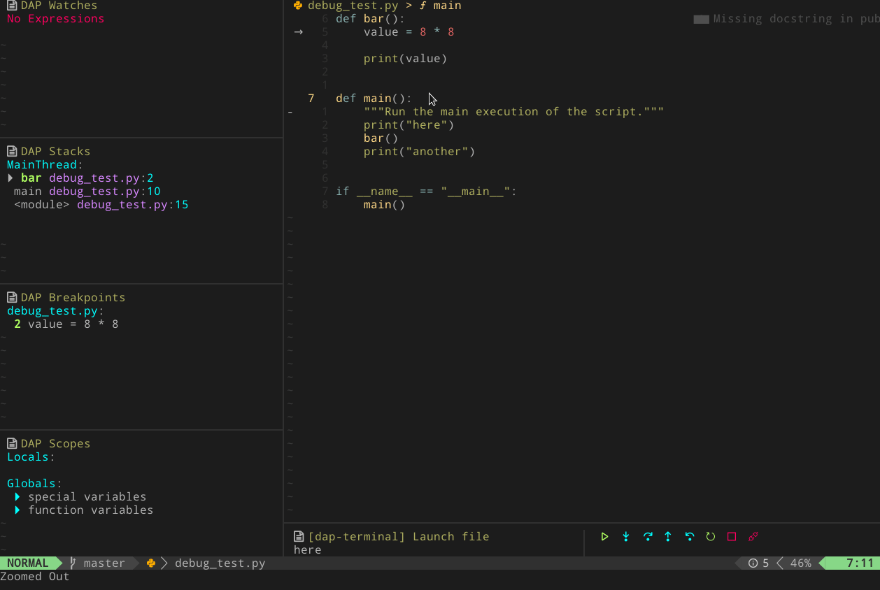feat: jump to certain element · Issue #261 · rcarriga/nvim-dap-ui · GitHub