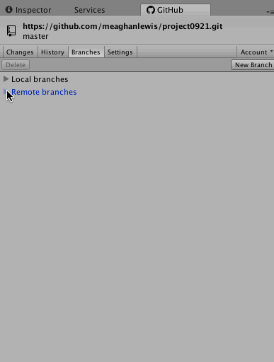 Unable to manage branches after re-opening GitHub window · Issue #343 ...