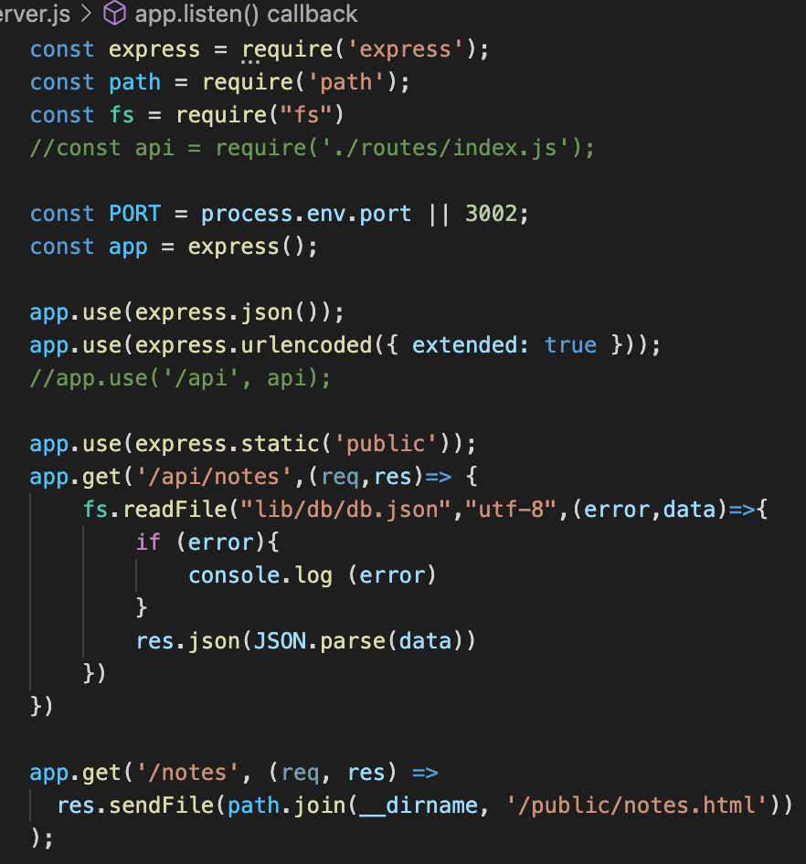 GitHub - toma95s/notetaker: Using starter code to create an application ...
