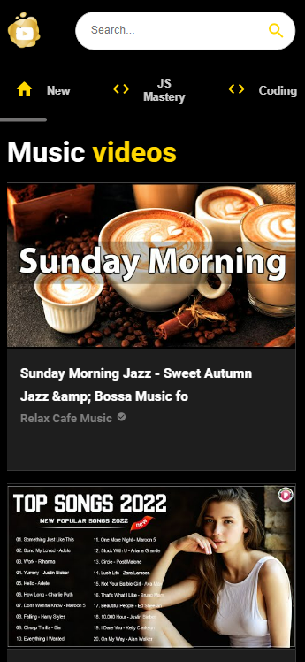 GitHub - binyaminMAKONEN/you-tube-app: YouTube Clone Application: This is a clone of the popular ...