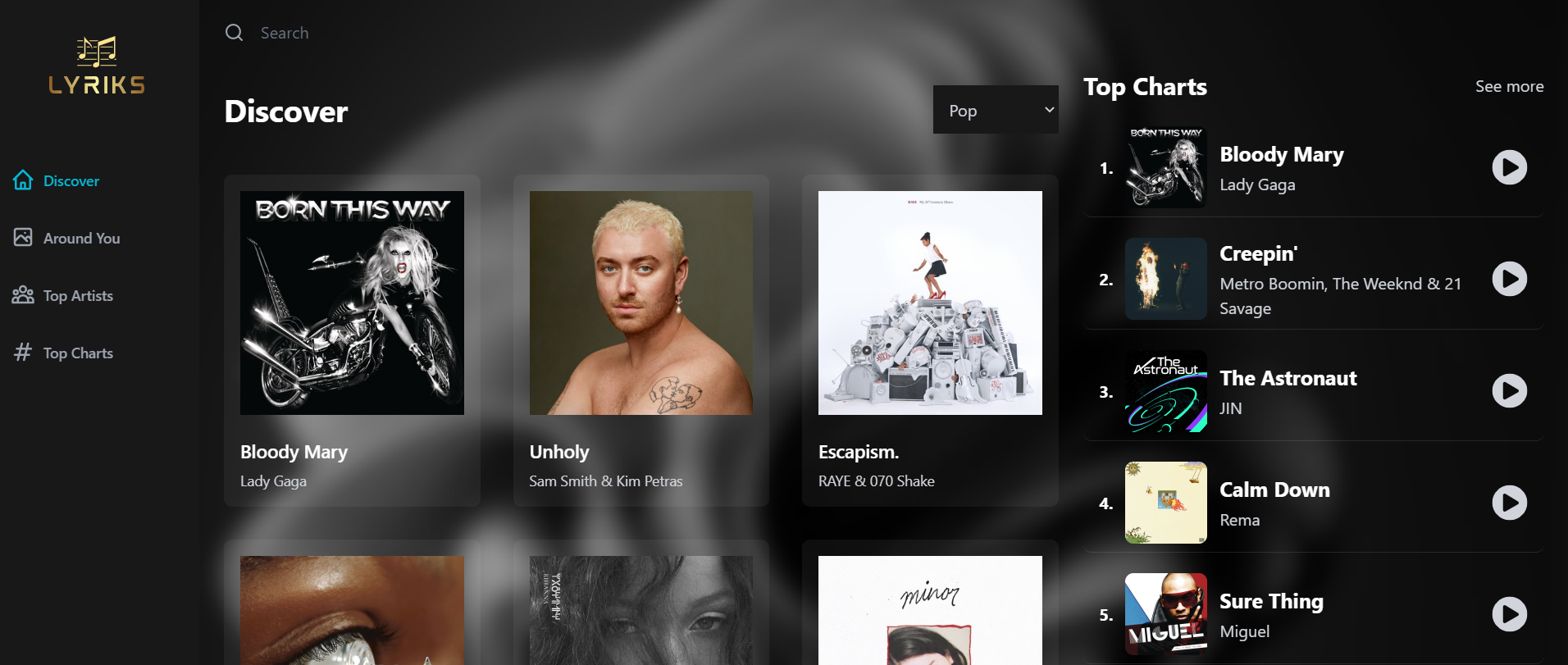 Github Binyaminmakonenspotify App This Project Is A Clone Of Spotify It Allows Users To