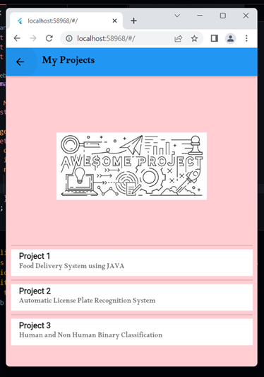 GitHub - DiyaSingla/Portfolio-App: This is my mobile app created using ...