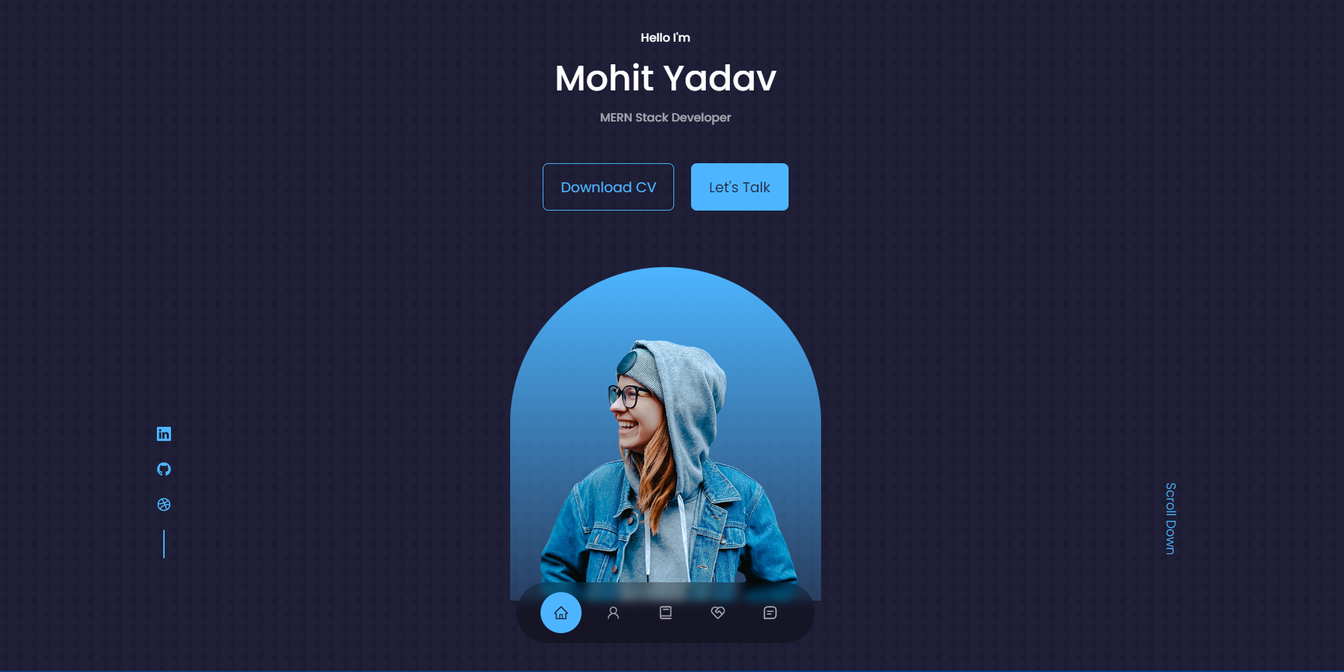 Github Mohit Kek Reactjs Portfolio Egator Demo
