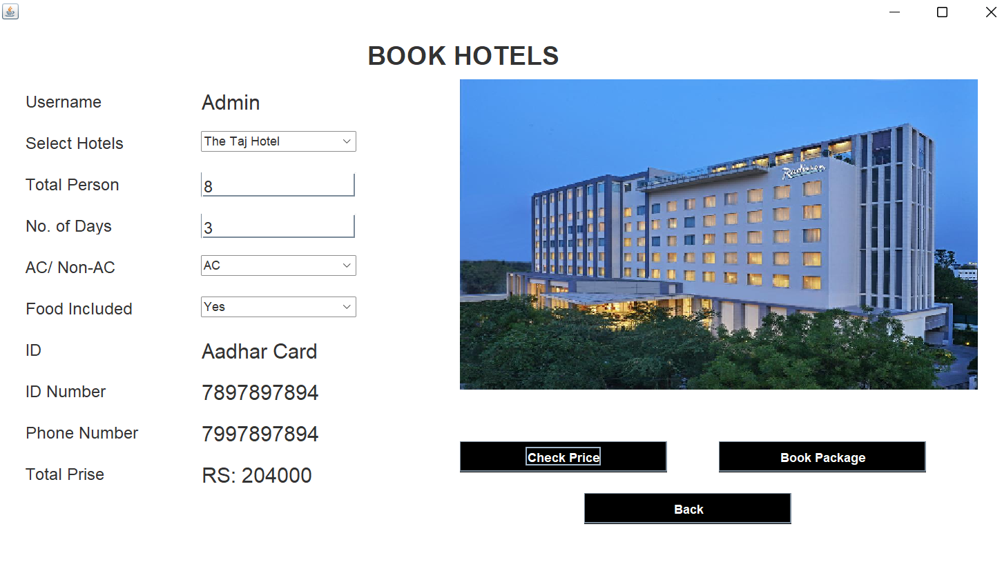 GitHub - RavikantSa/TravalManagementSystem: Tour and Travel Management ...