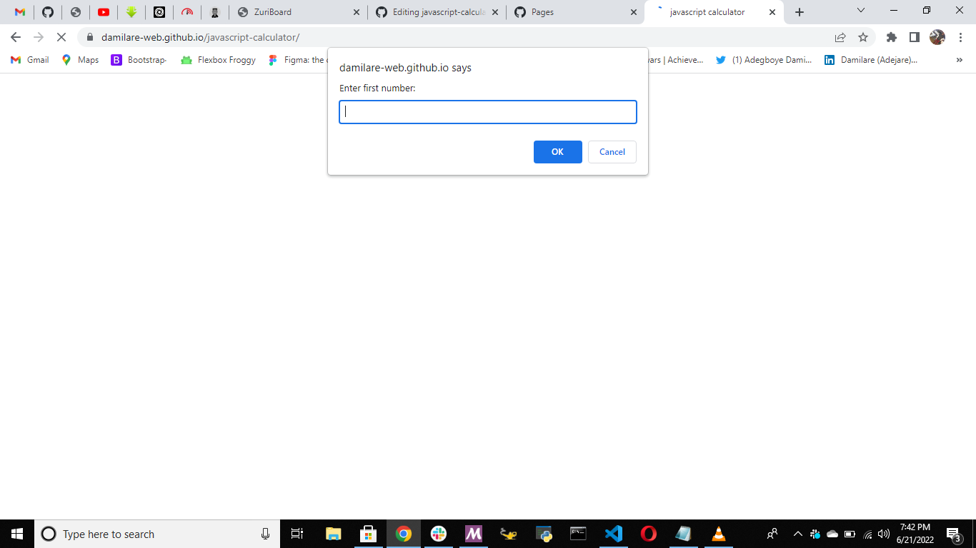 GitHub - Damilare-web/javascript-calculator: This is a calculator made with just just javascript ...
