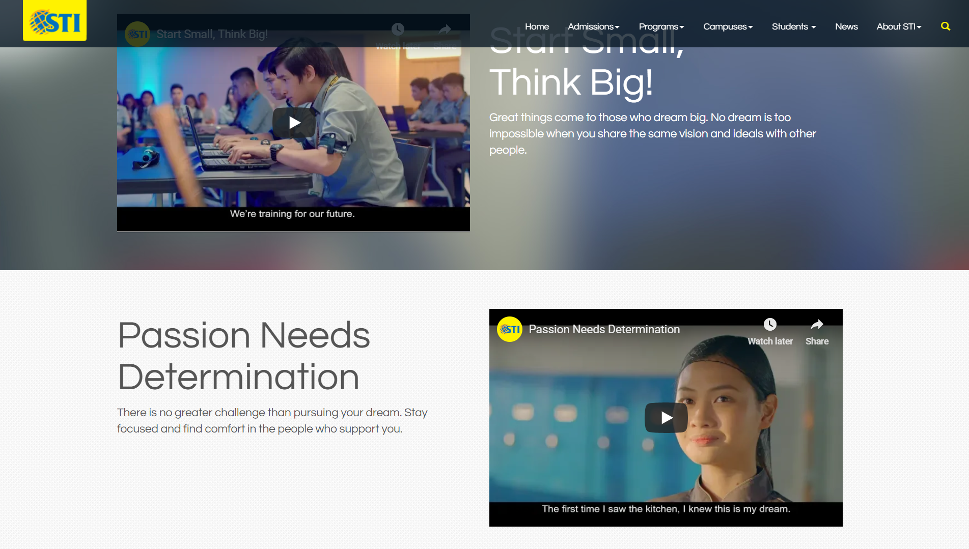 STI.EDU inclusion suggestion to expo gallery · Issue #2392 · twbs/bootstrap-expo · GitHub