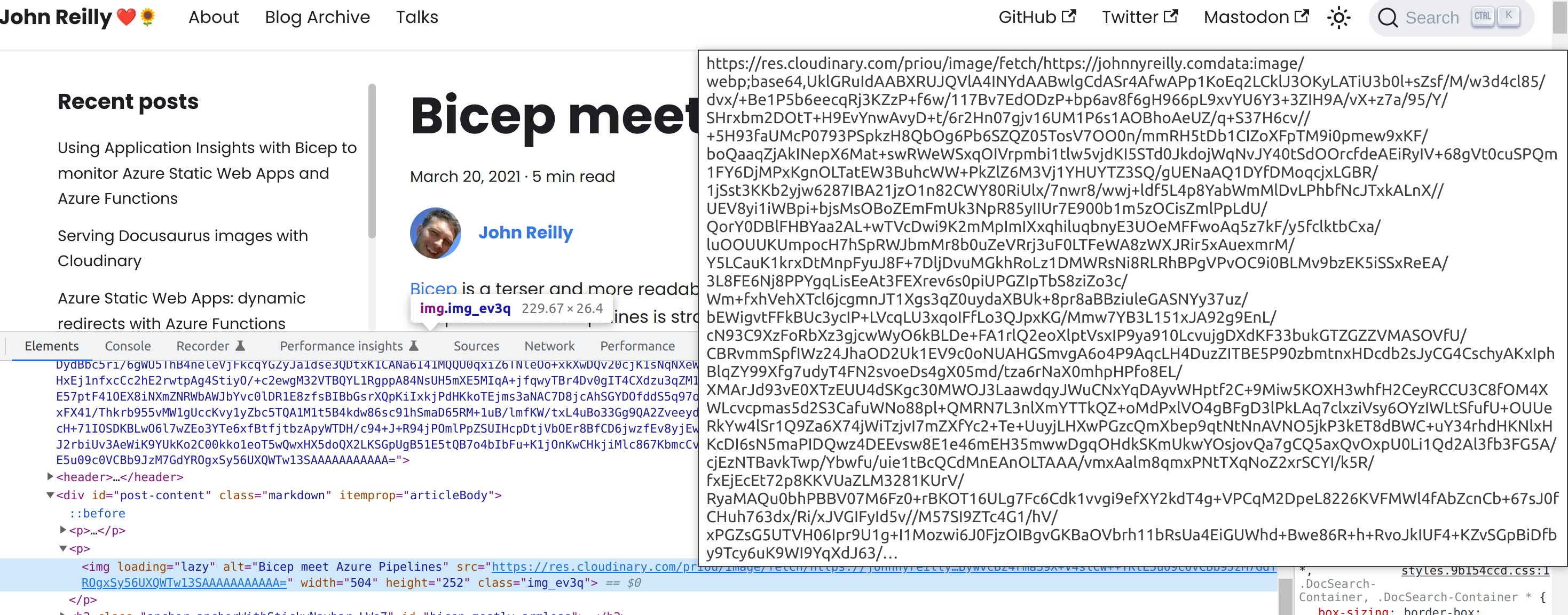 🐛 Bug: Does not handle data uris · Issue #3 · johnnyreilly/rehype-cloudinary-docusaurus · GitHub