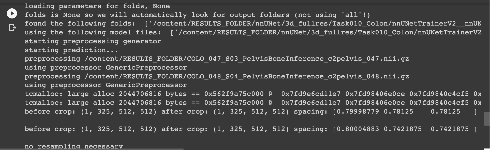 Unable to crop · Issue #1025 · MIC-DKFZ/nnUNet · GitHub